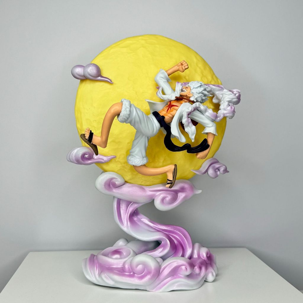 One Piece action figure Monkey D. Luffy Burning Moon glowing anime ...