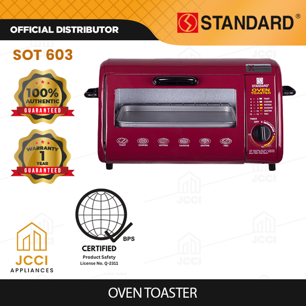 Standard Oven Toaster Metal Body SOT 603 | Shopee Philippines
