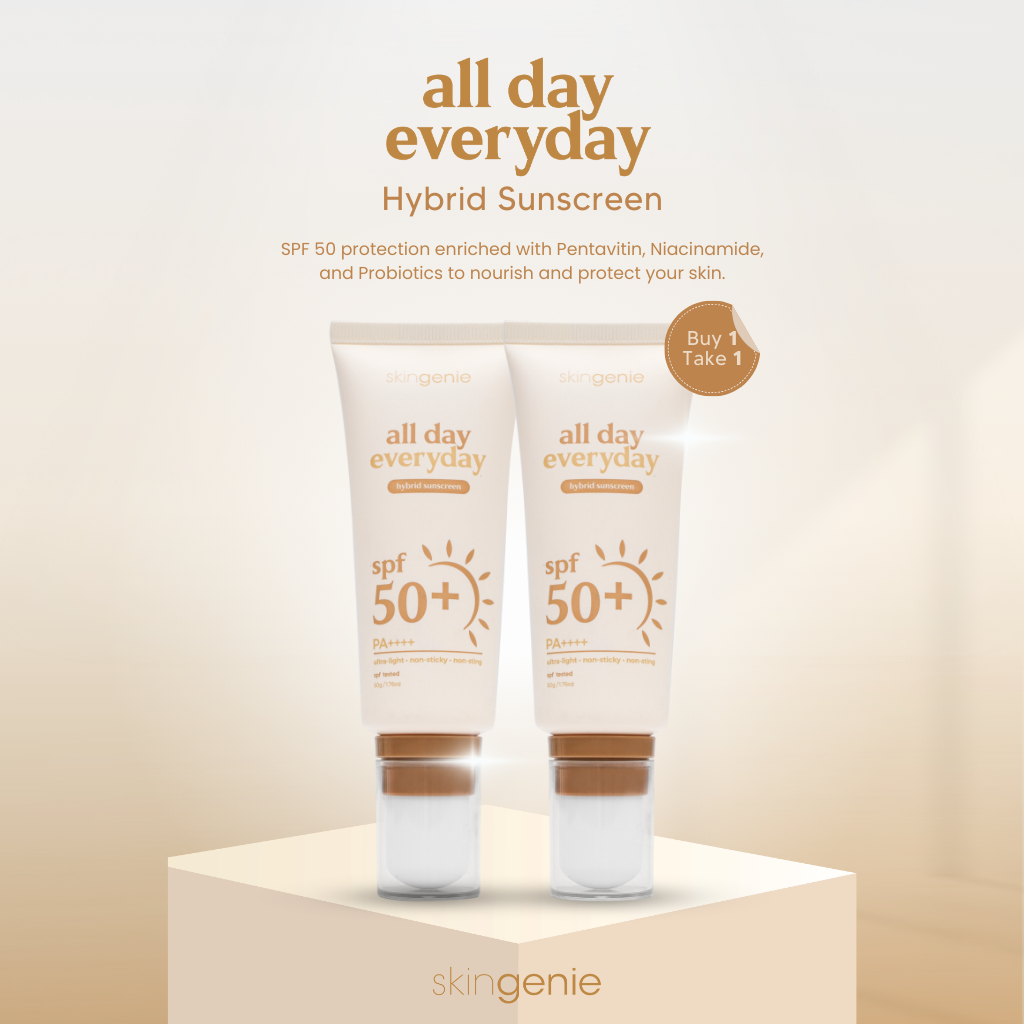 SkinGenie B1T1 Sunscreen | SPF 50+ PA++++. Lightweight, No White Cast ...