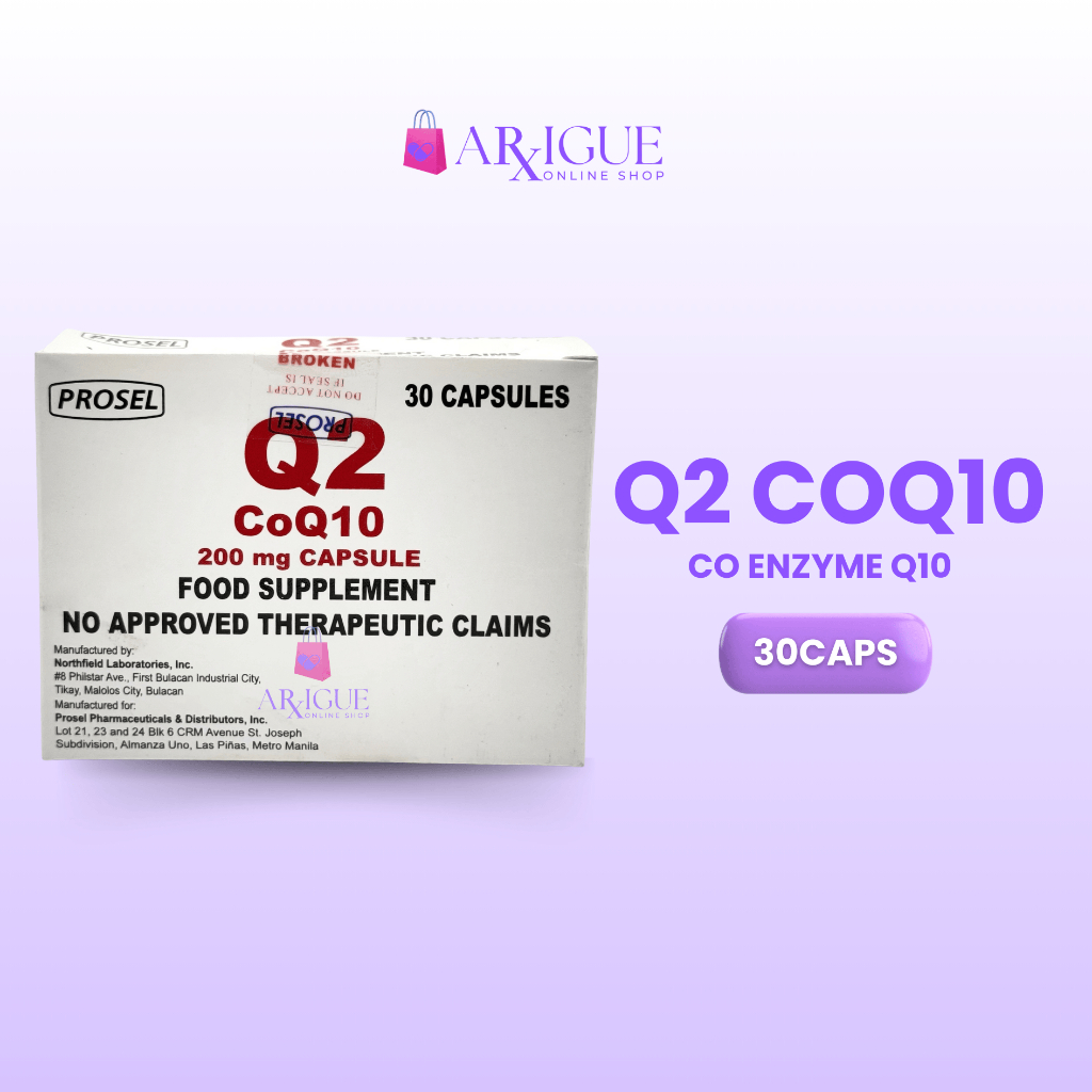 Q2 COQ10 CAPSULES 30s | Shopee Philippines