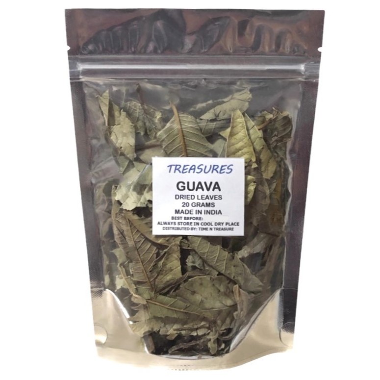 Treasures Guava Dried Leaves - Amrood/Bayabas - 100% Pure From India ...