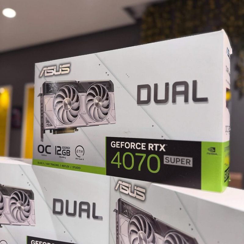 ASUS RTX 4070 SUPER 12GB DUAL OC White Edition - NEW | Shopee Philippines