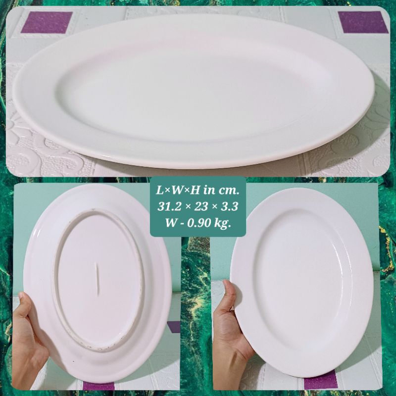Oval Plates, Big Plates, Serving Platters (Japan Surplus Items ...