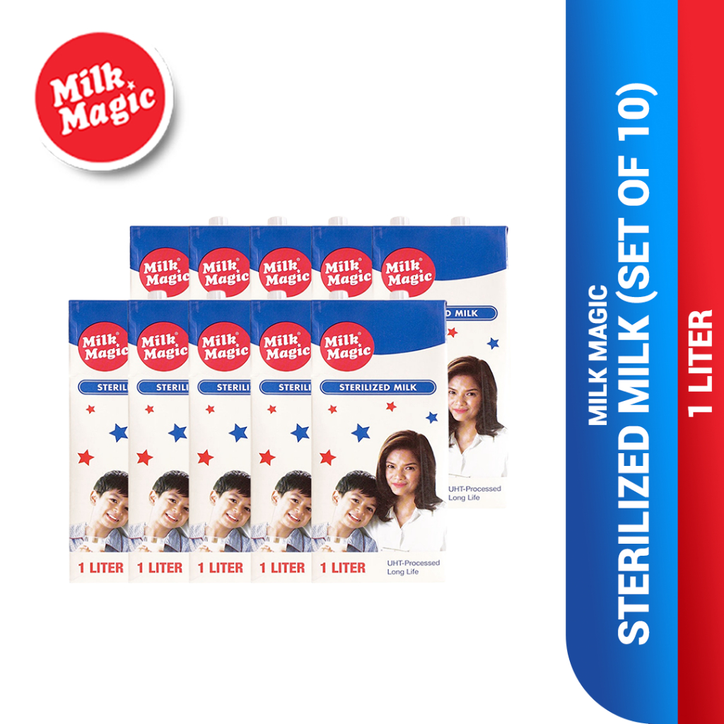 Milk Magic - Sterilized Milk 1 Liter (Set of 10) - Feb. 18, 2026 ...