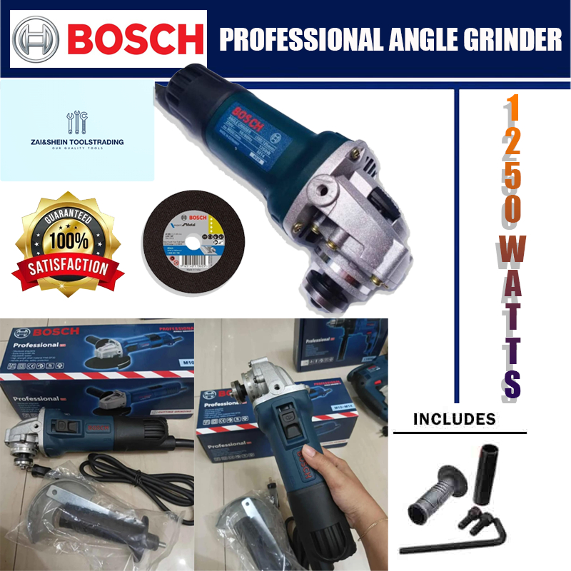 Bosch Professional Angel Grinder 1250Watts Heavy Duty | Shopee Philippines