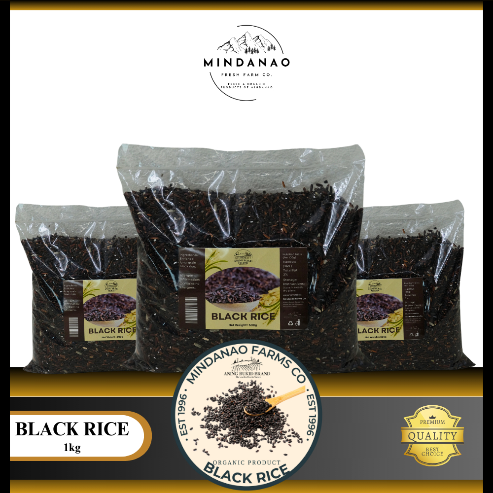 Black Rice - Aning Bukid - Bukidnon - Product of Mindanao | Shopee ...