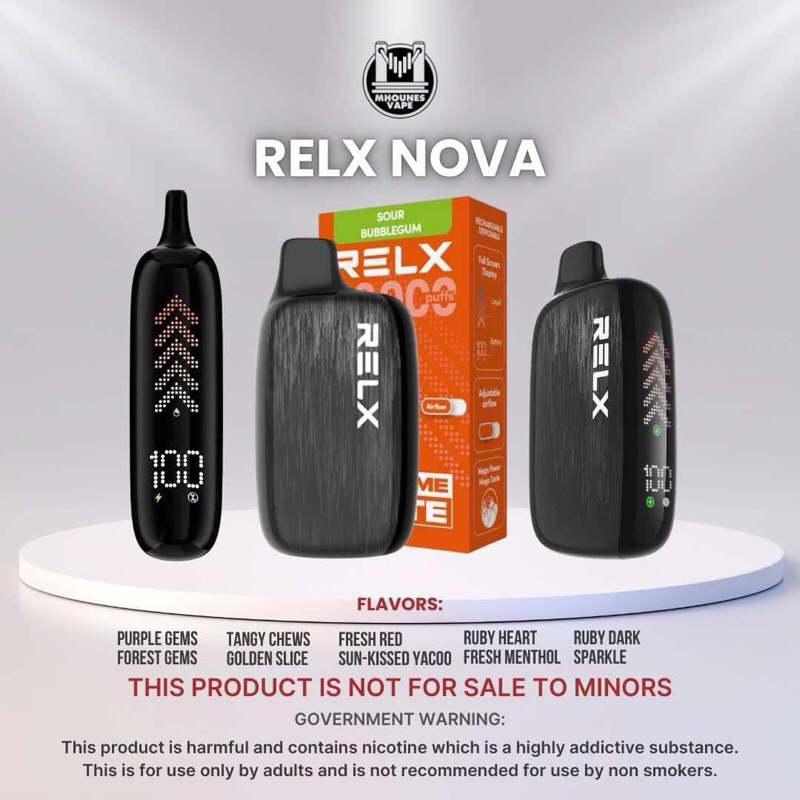 RELX NOV4 16000 RECHARGEABLE POD KIT | Shopee Philippines