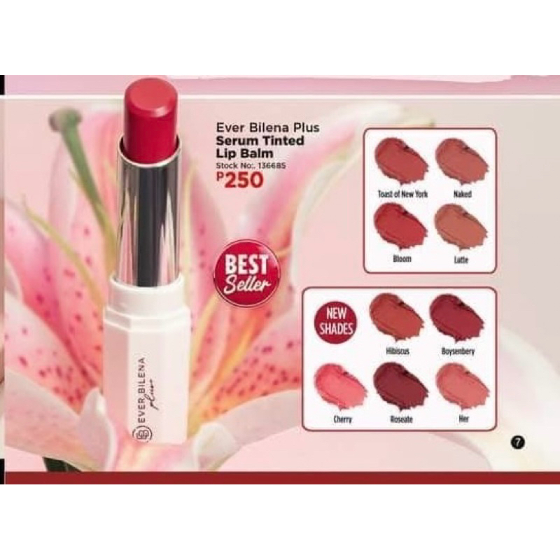 EB PLUS SERUM TINTED LIPBALM | Shopee Philippines
