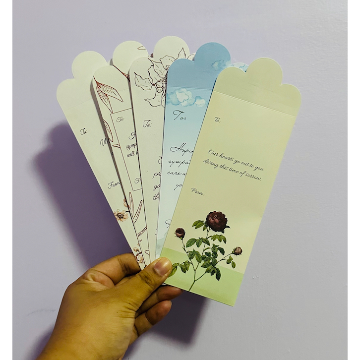 Money Envelope | Condolence | Sympathy | Matte | 10pcs | Shopee Philippines