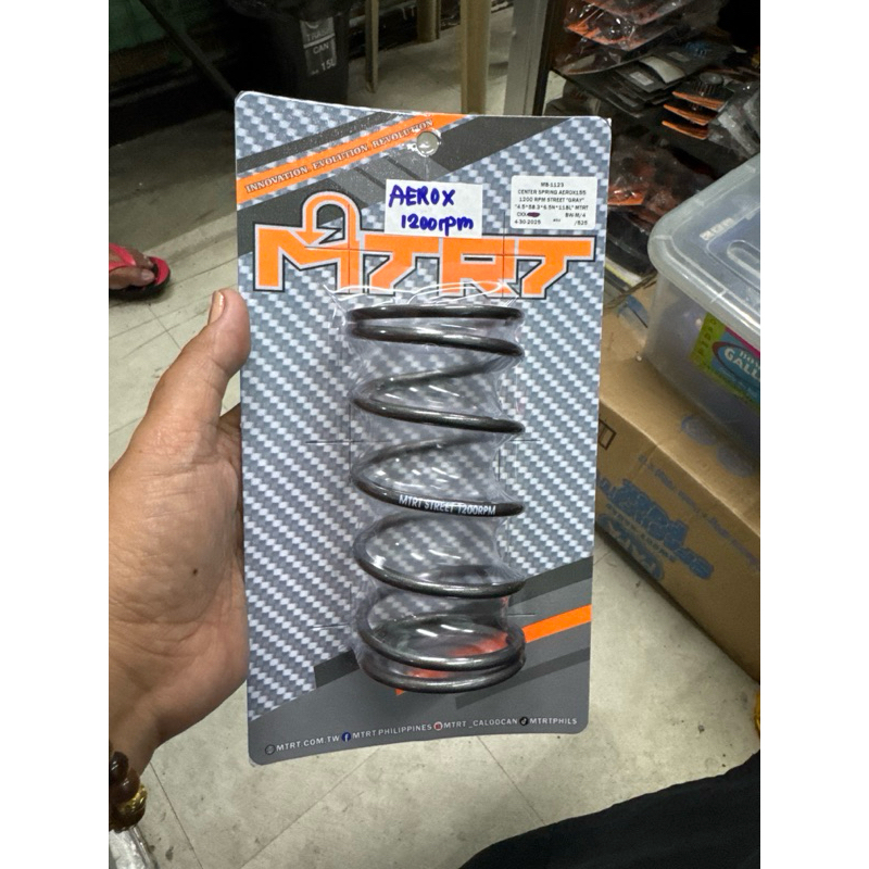 CENTER SPRING 1200RPM FOR AEROX155/NMAX V2 (Street center spring) MTRT ...