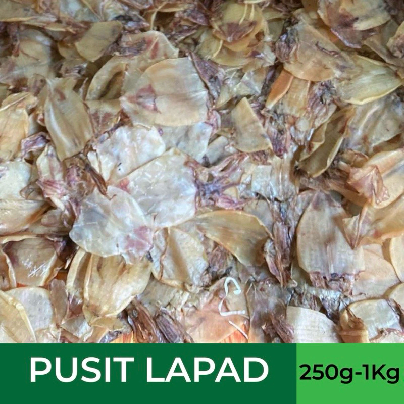 DFP Dried Pusit Lapad 250g | 500g Dried Seafood (Vacuum Sealed ...