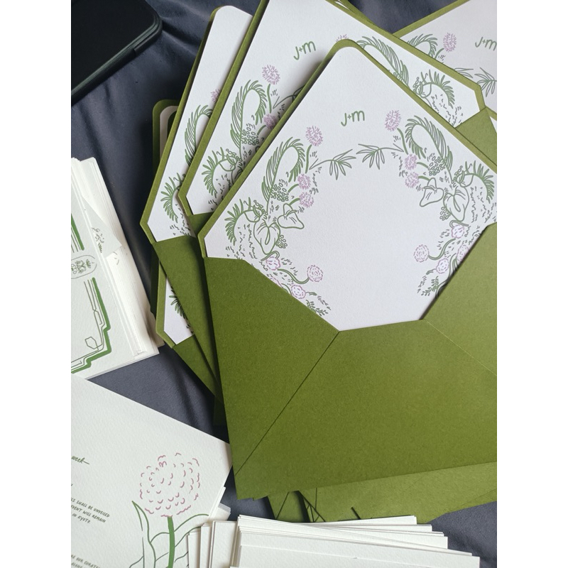 5R Premium Envelope with Liner for Wedding Invitations | Shopee Philippines