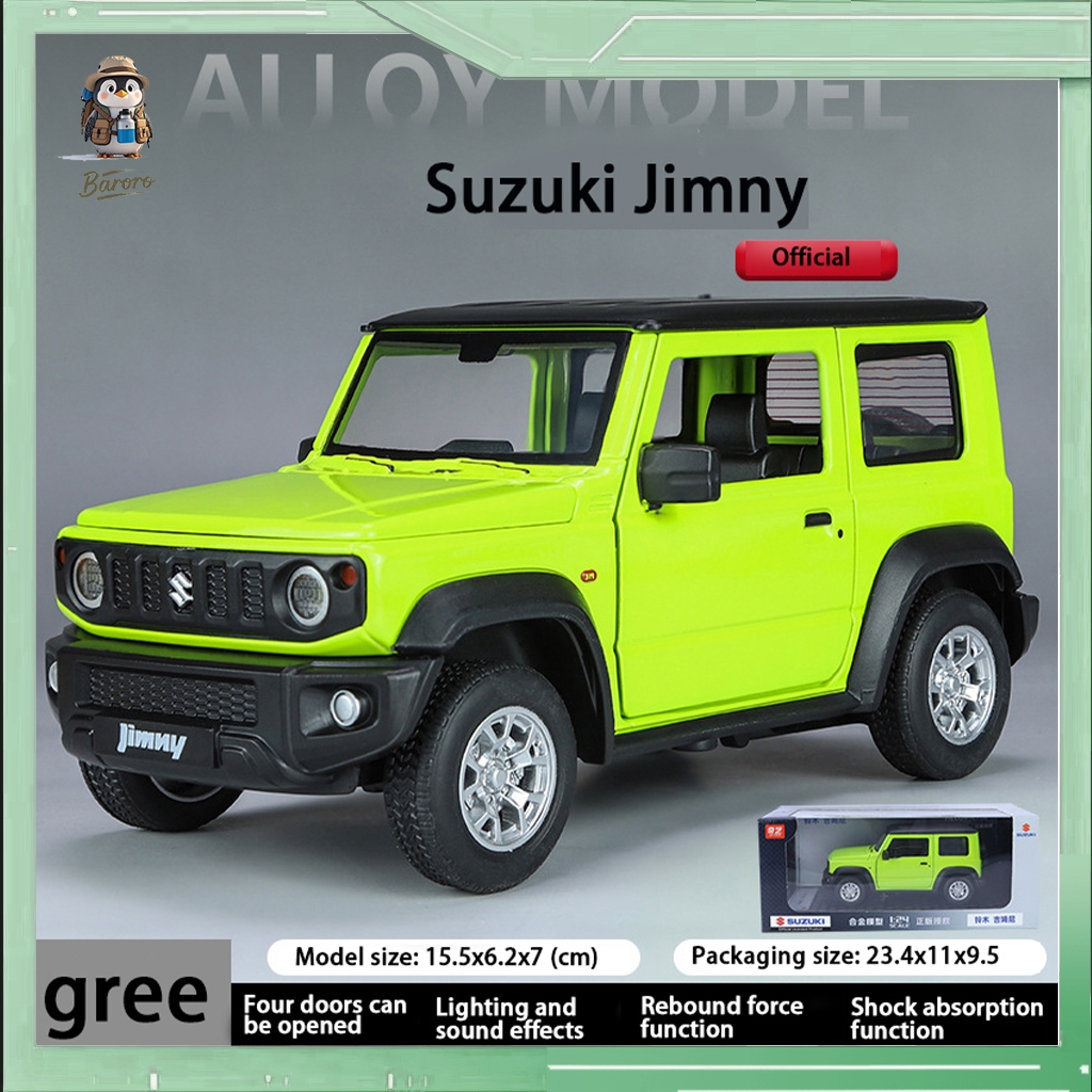 1/24 Suzuki Jimny alloy off-road Model Boy Toy Cross-border Bestseller ...