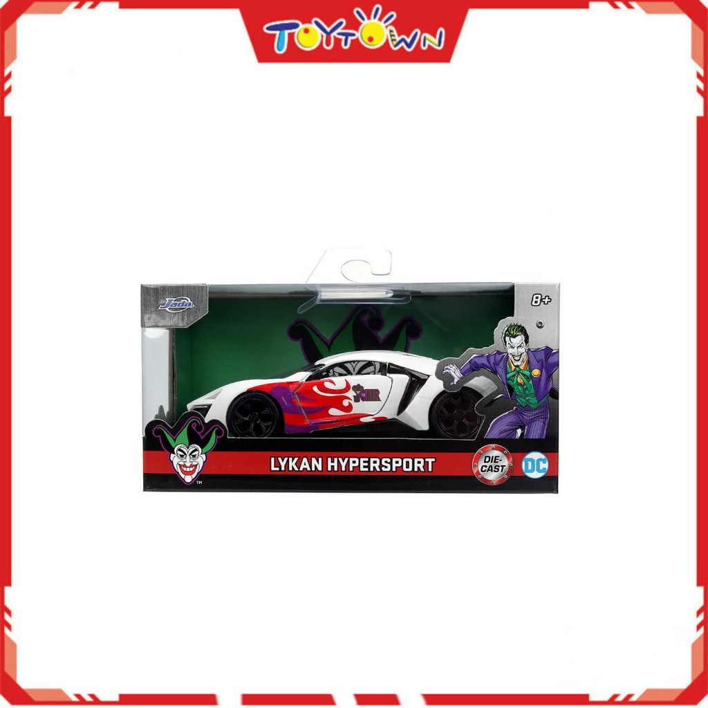 Jada toys 1/32 Joker Lykan Hypersport | Shopee Philippines