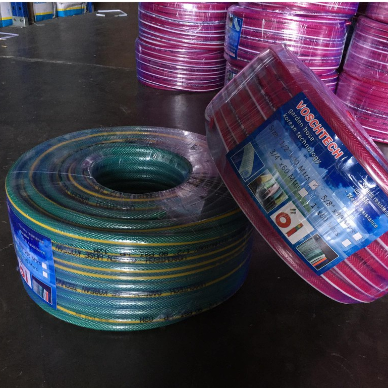 HEAVY DUTY PVC GARDEN HOSEHOSE GARDEN HOSE Voschtech brand 1/2" 5/8" 3/ ...