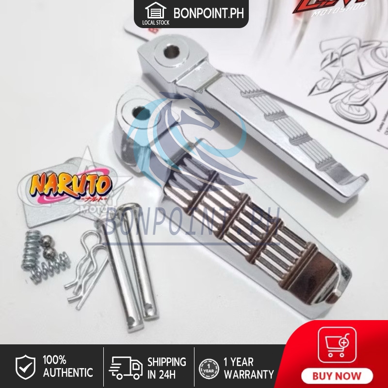 Honda Footstep step Gcraft Moto Footrest Universal Motorcycle Rear Foot ...