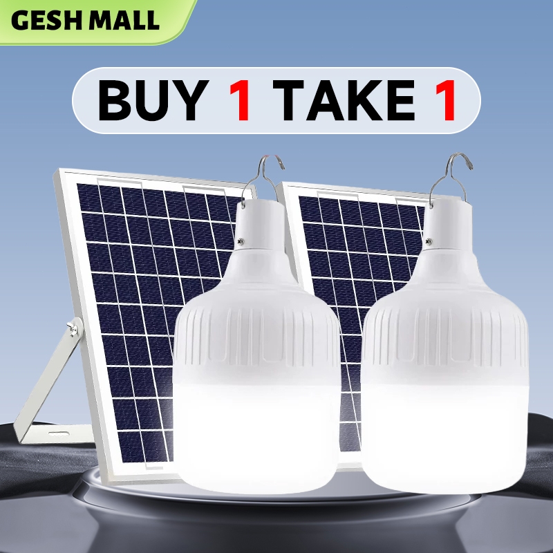 Gesh Solar Light Bulb Outdoor Waterproof LED Solar Lights Buy 1 Take1 ...