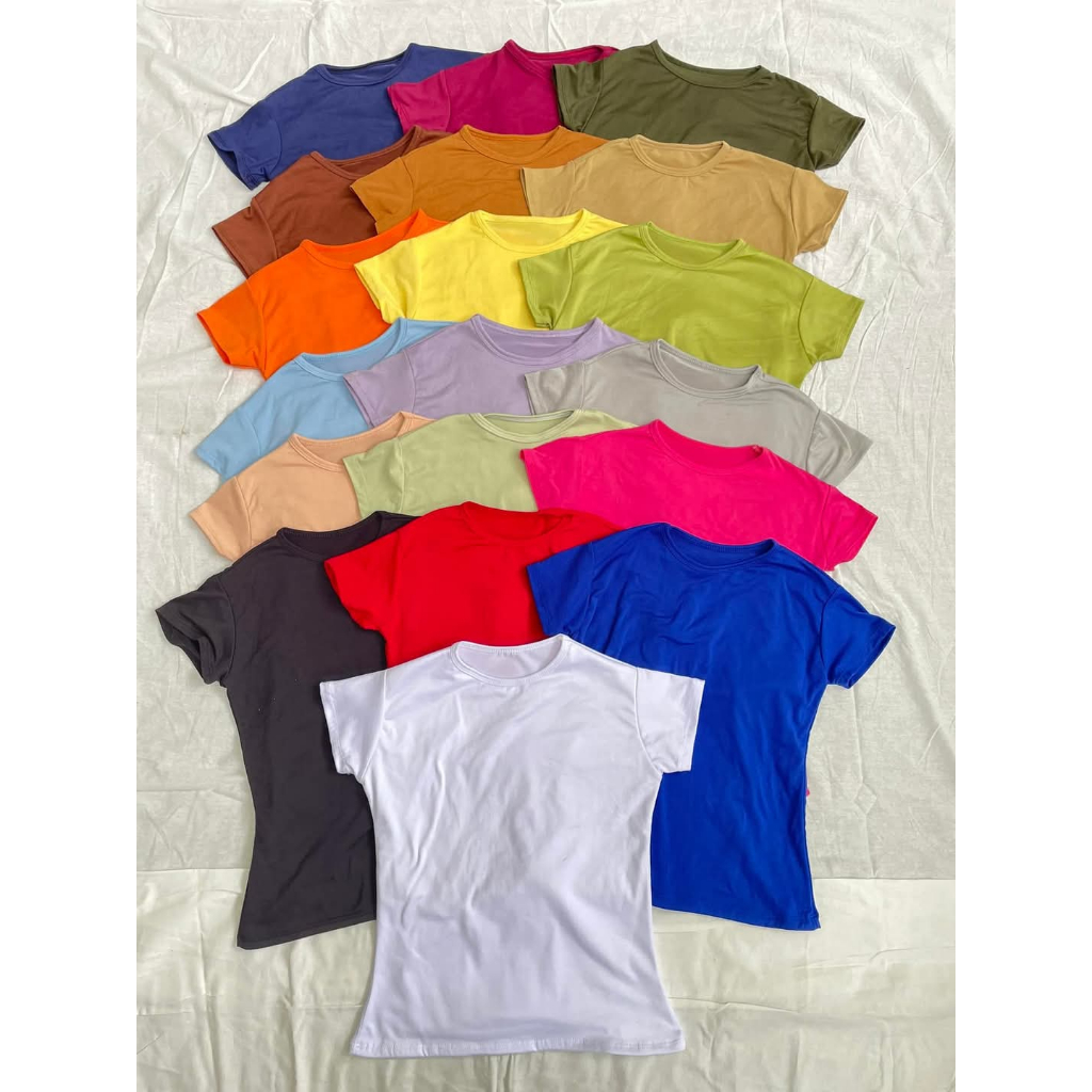 Basic Top - double lining | Shopee Philippines