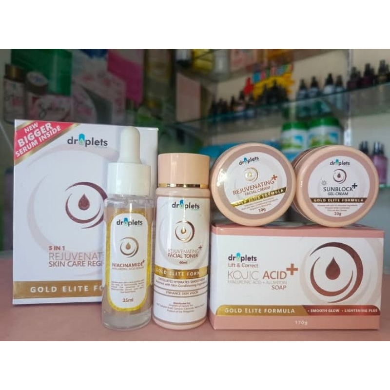 With SERUM Droplets of Nature Rejuvenating Set Lift and Correct ...