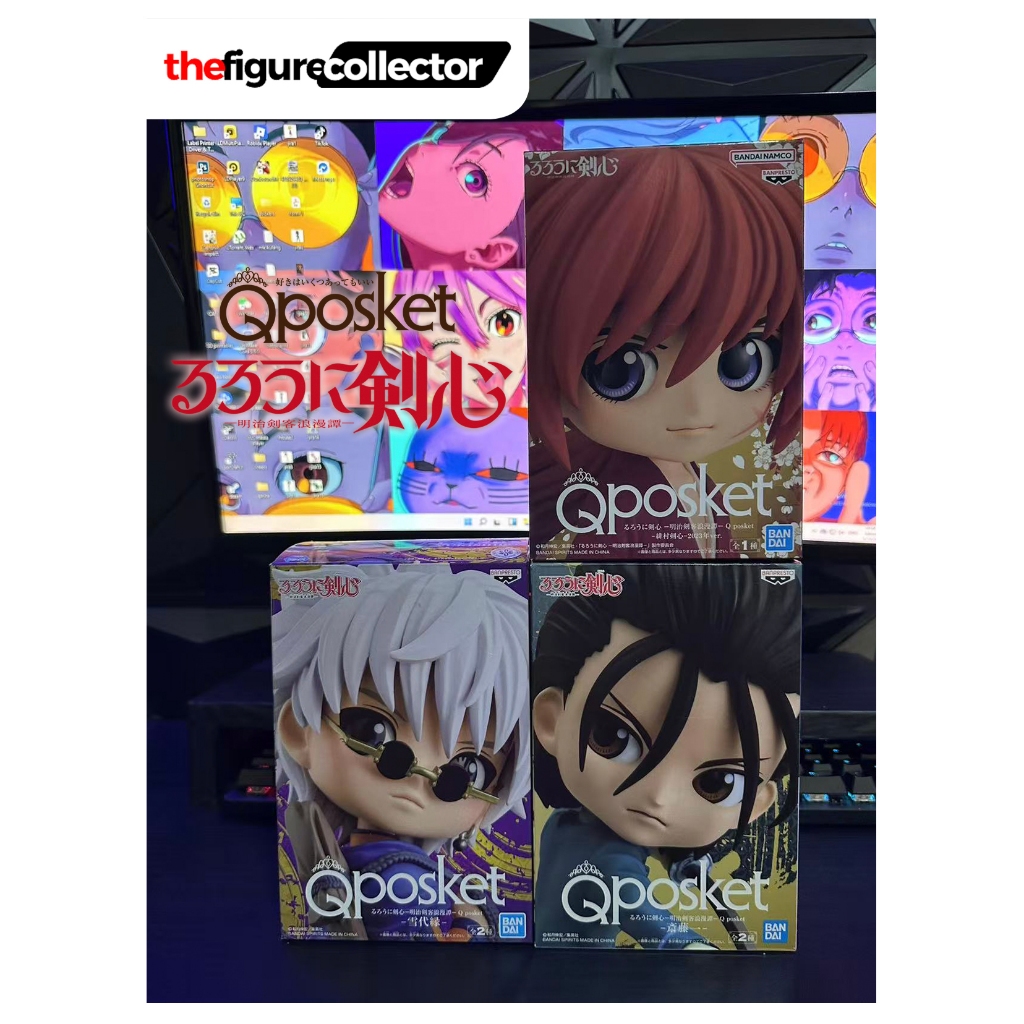 QPOSKET SAMURAI X [Authentic] BANPRESTO QPosket | Rurouni Kenshin ...