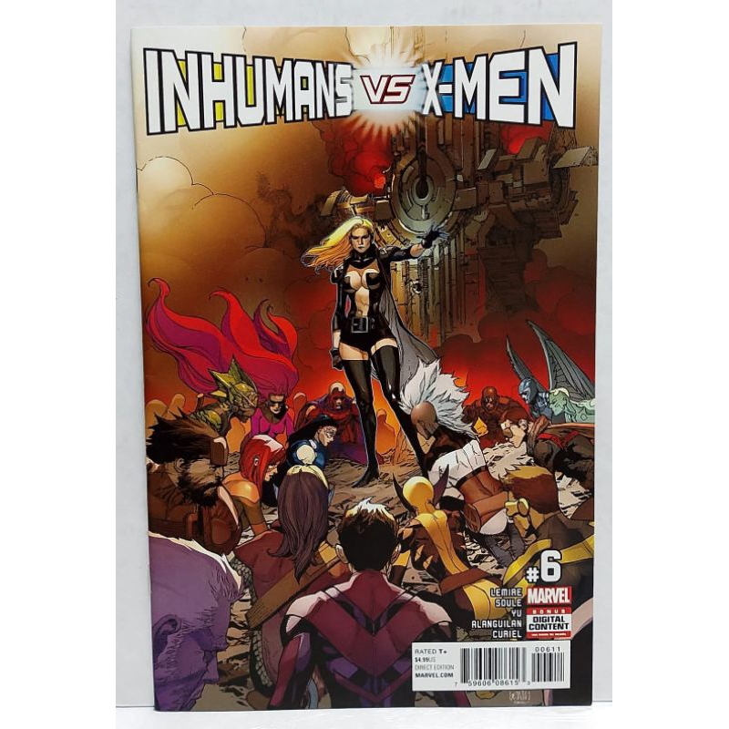 Marvel Comics 6 Inhumans vs X-Men Single Issue (With Bag&Board ...