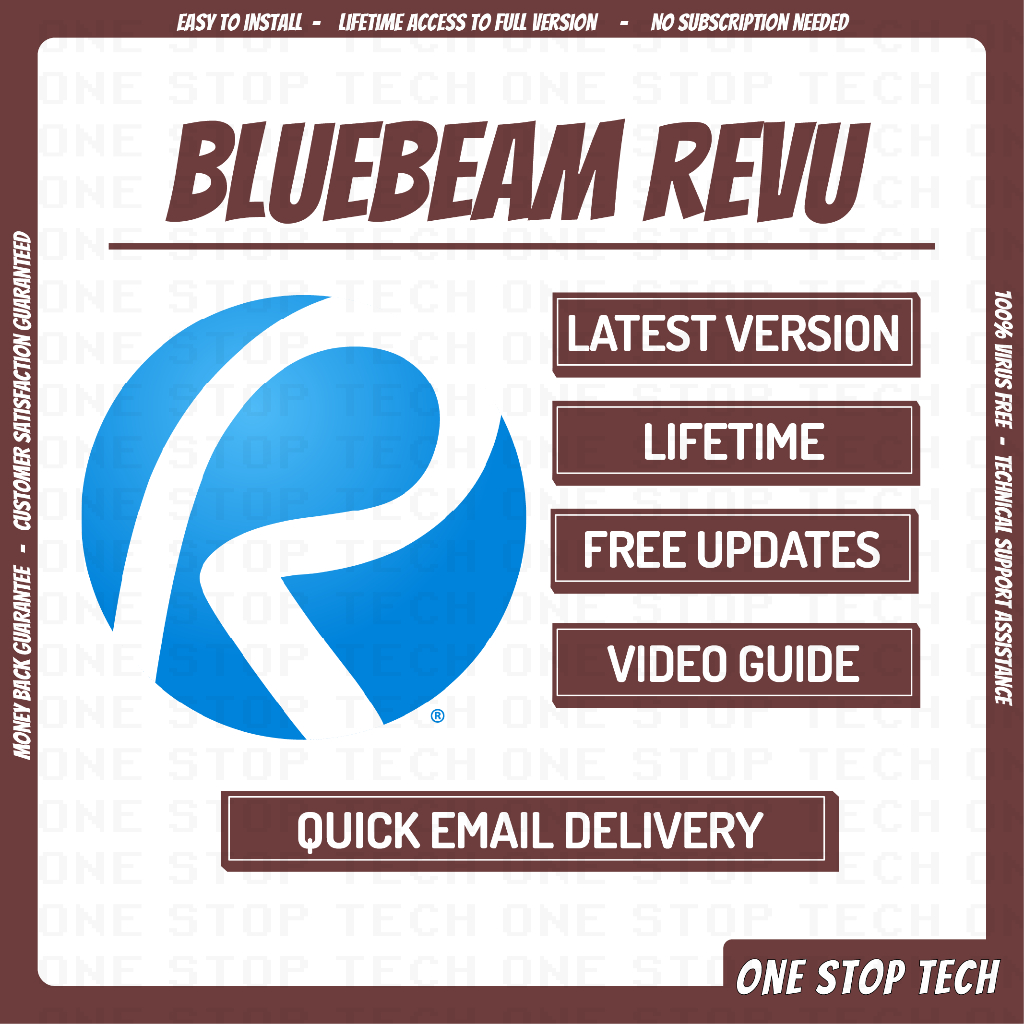 Bluebeam Revu 21 | Windows | Shopee Philippines