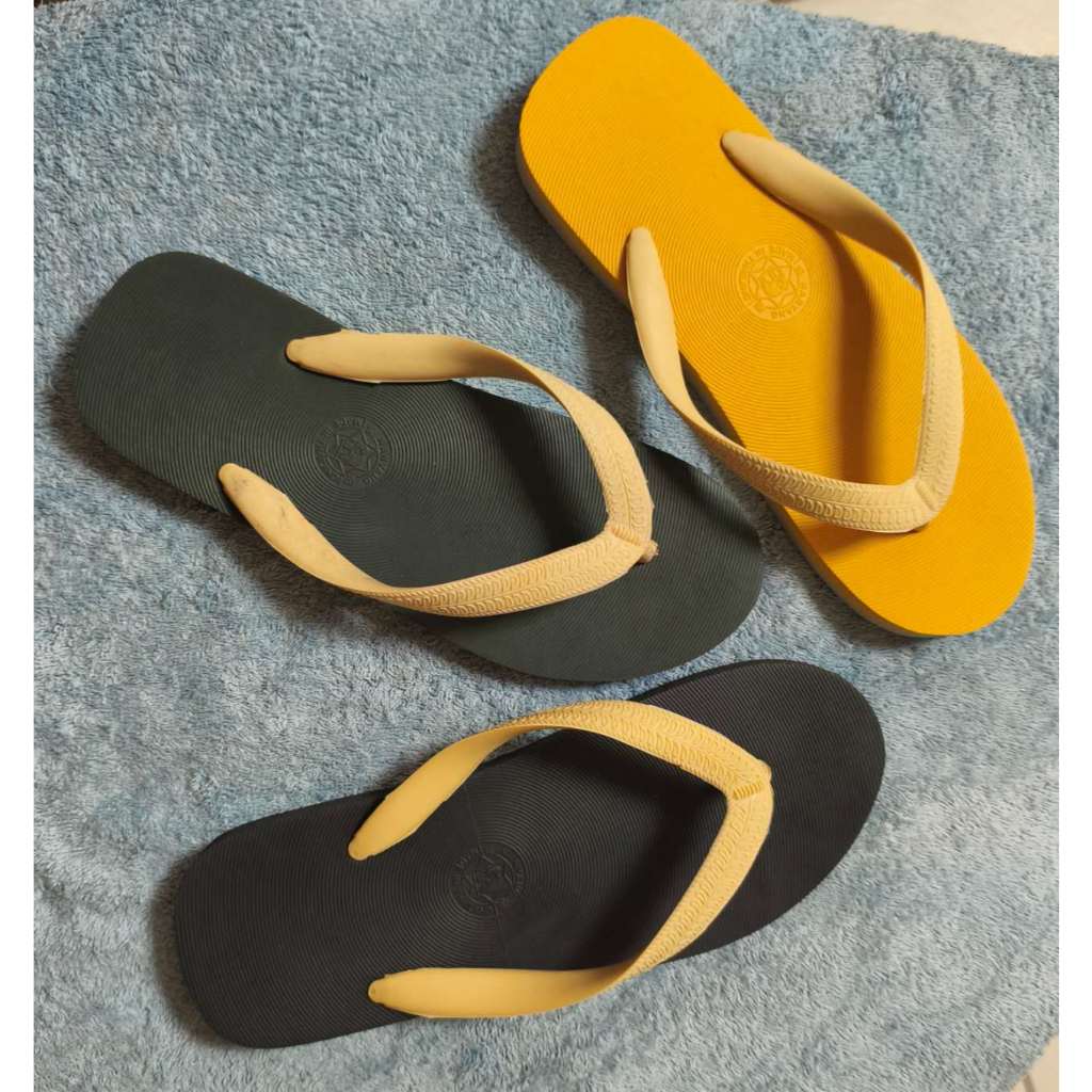 Thai Classic NANYANG Elephant Slippers Natural Rubber Slippers Men's ...