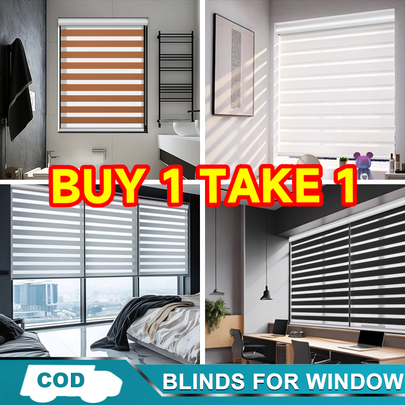 Blackout Blinds Korean Blinds for Window Windproof Height Adjustable ...