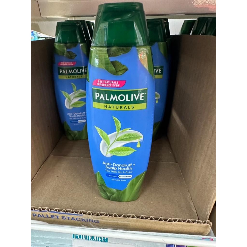 Palmolive Naturals Anti-Dandruff Shampoo & Conditioner Tea Tree & Clay ...