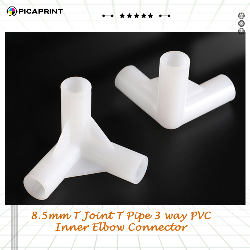 1pc 8.5mm T Joint T Pipe 3 way PVC Inner Connector Grab Bag Delivery ...