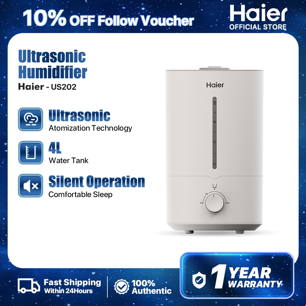 Haier US202 Ultrasonic Humidifier Air Purifier Household Bedroom ...
