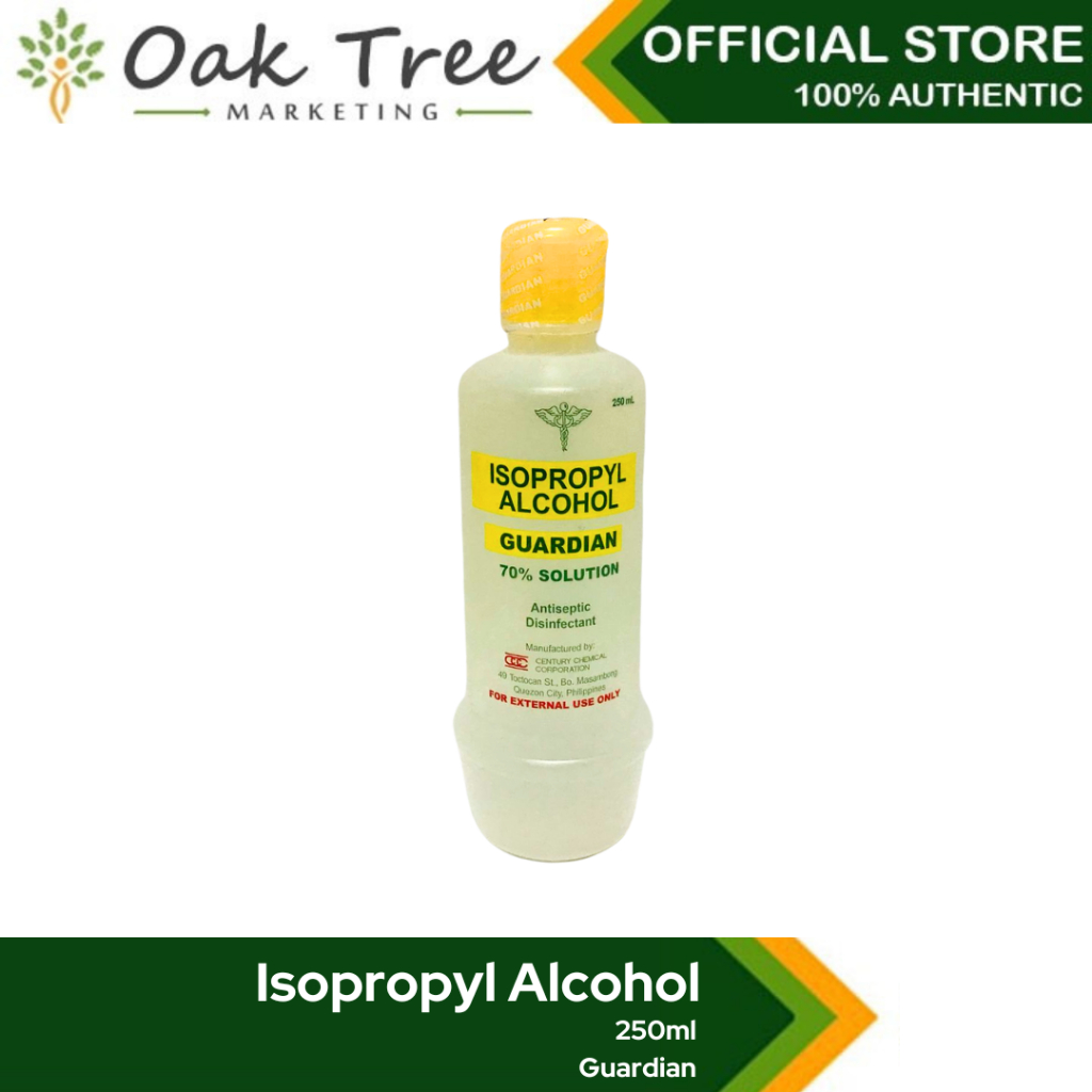 Isopropyl Alcohol 70% 250ml GUARDIAN | Shopee Philippines
