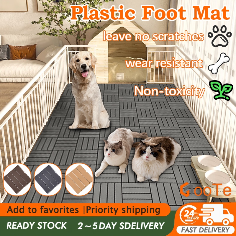 Dog Pet cage matting 30*30cm THICK DOG/PIG/PETS ANTI SLIP HEAVY DUTY ...