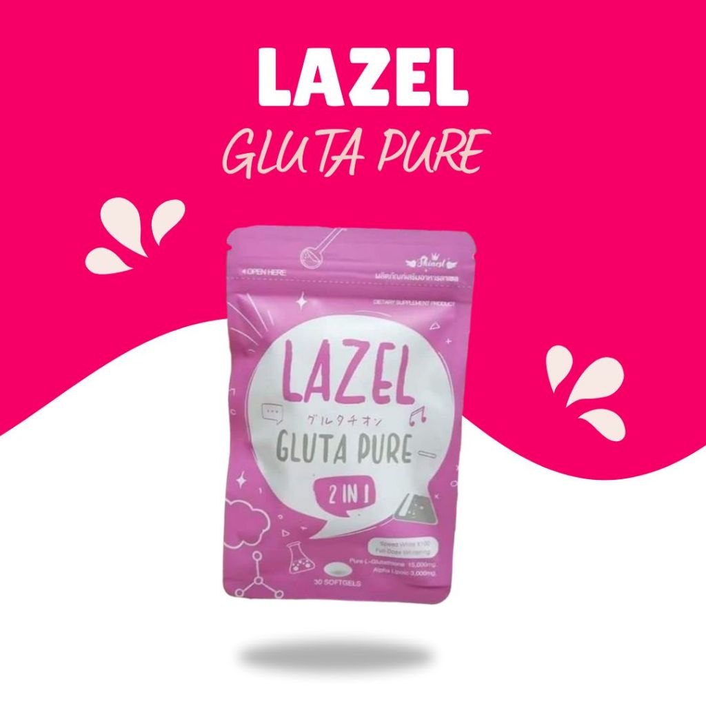 Lazel Gluta Pure 2in1 Brightens Skin | Shopee Philippines