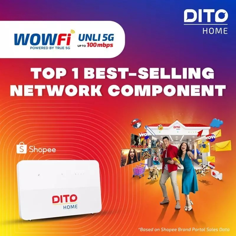 DITO Home WiFi Kit w/ 30 Days UNLI 5G Data | Shopee Philippines