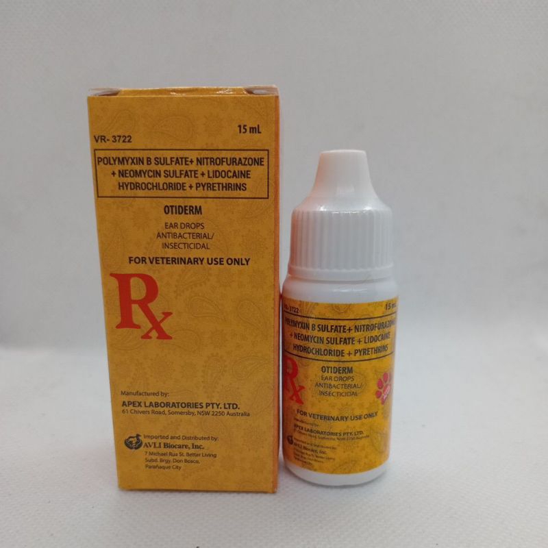 Otiderm Ear Drops 15ml. | Shopee Philippines