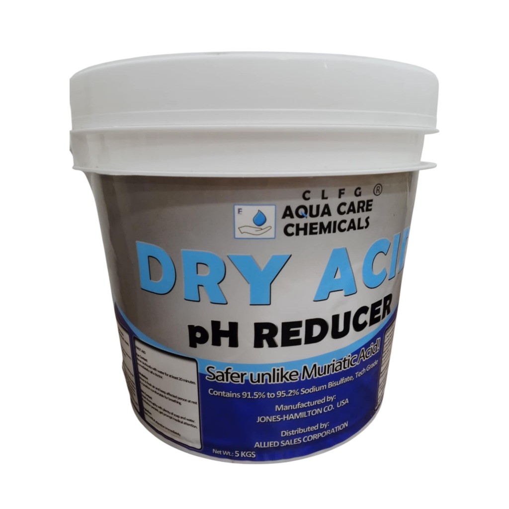 AquaCare PH Reducer Dry Acid 5kg for Swimming Pool US Brand | Shopee ...