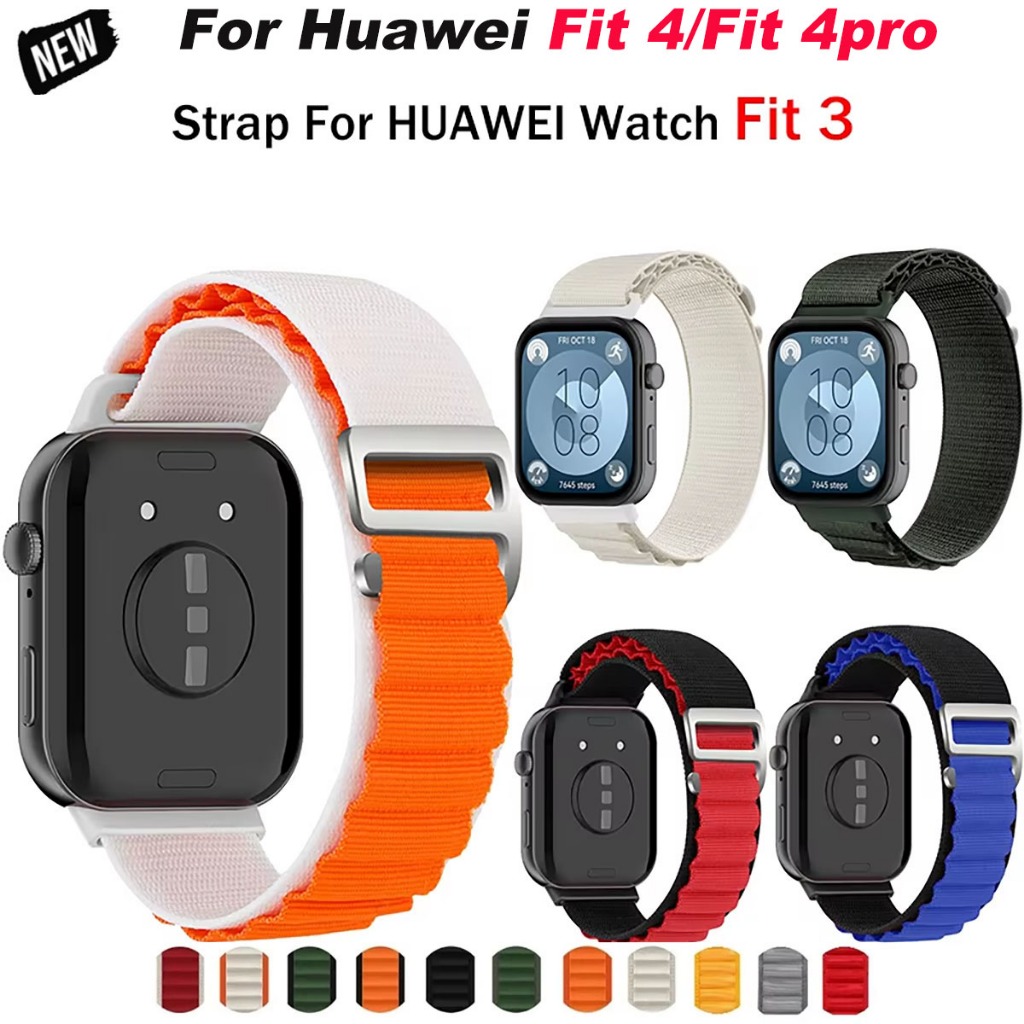 Sport Nylon Strap For Huawei Watch Fit 3 Alpine Loop Band Bracelet ...