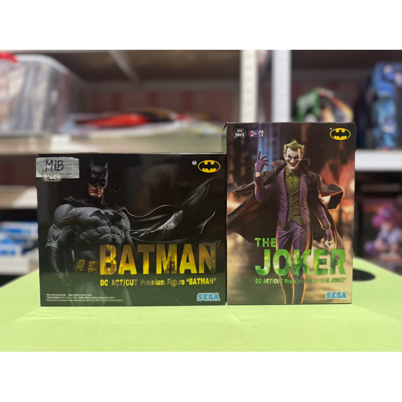 DC ACT/CUT Premium Figure “Batman” and “The Joker” Set (2pcs) - MIB | Shopee Philippines