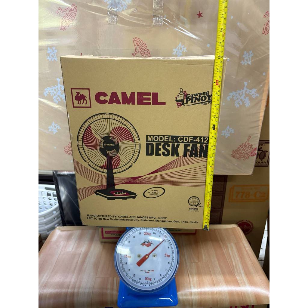 CAMEL_DESK_FAN_CDF-412_12_INCHES | Shopee Philippines