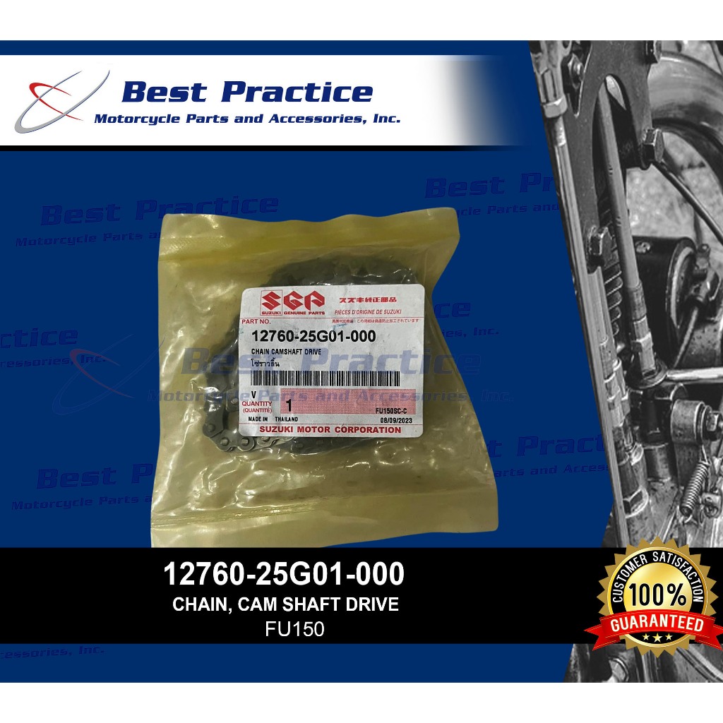 SGP TIMING CHAIN Raider 150 Carb Genuine 12760-25G01-000 | Shopee ...