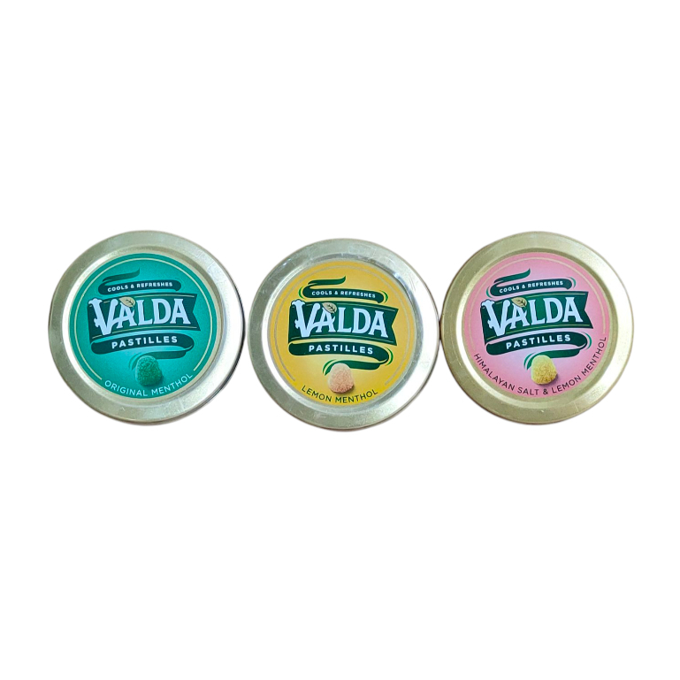Valda Pastilles Menthol Candy Cools and Refreshes 50g | Shopee Philippines