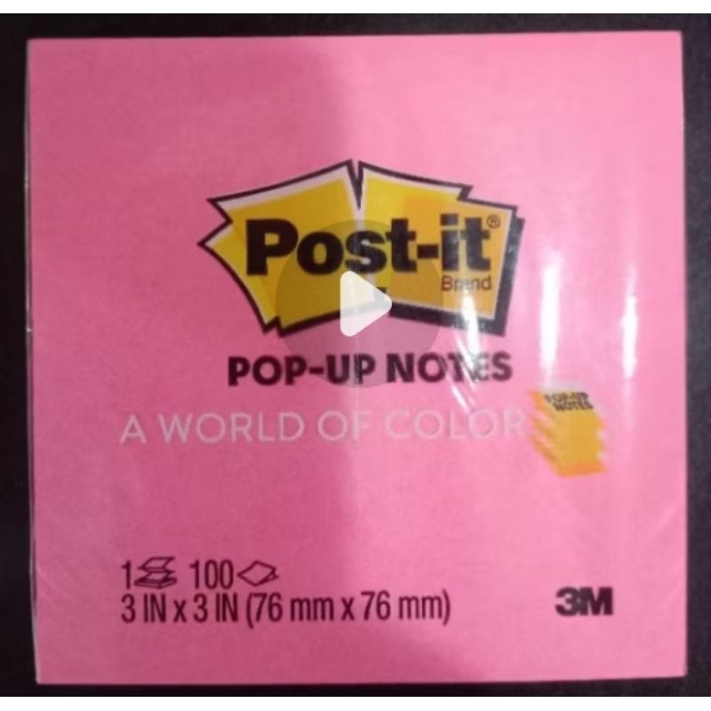 Post-It-Pop-Up Notes (A World of Color) | Shopee Philippines