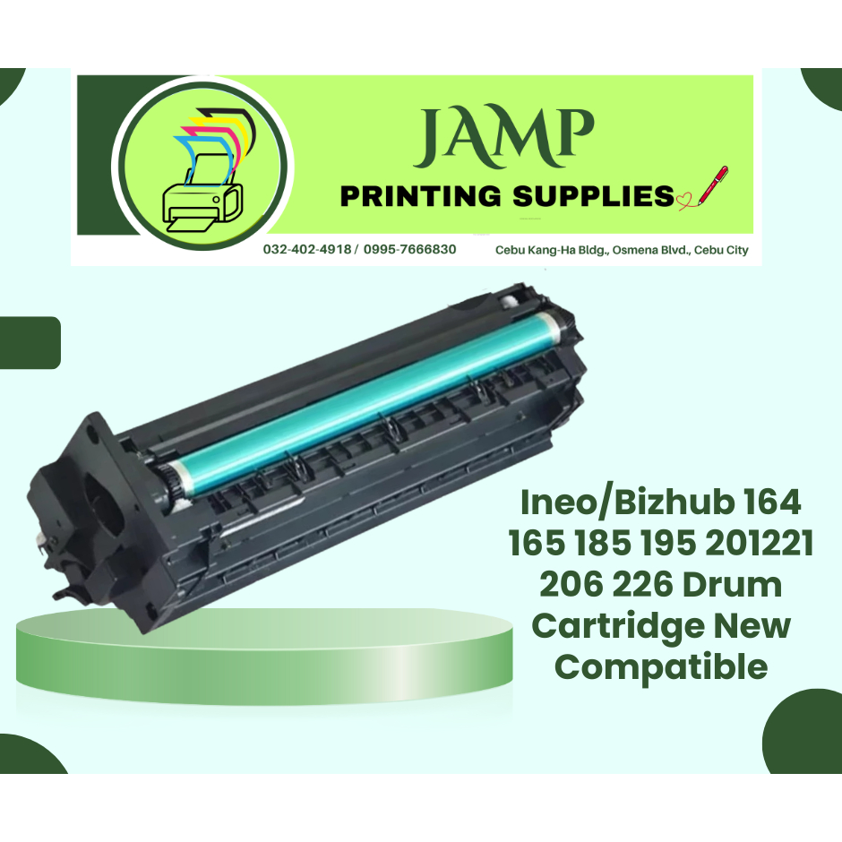 Ineo/Bizhub 164 165 185 195 201221 206 226 Drum Cartridge New ...