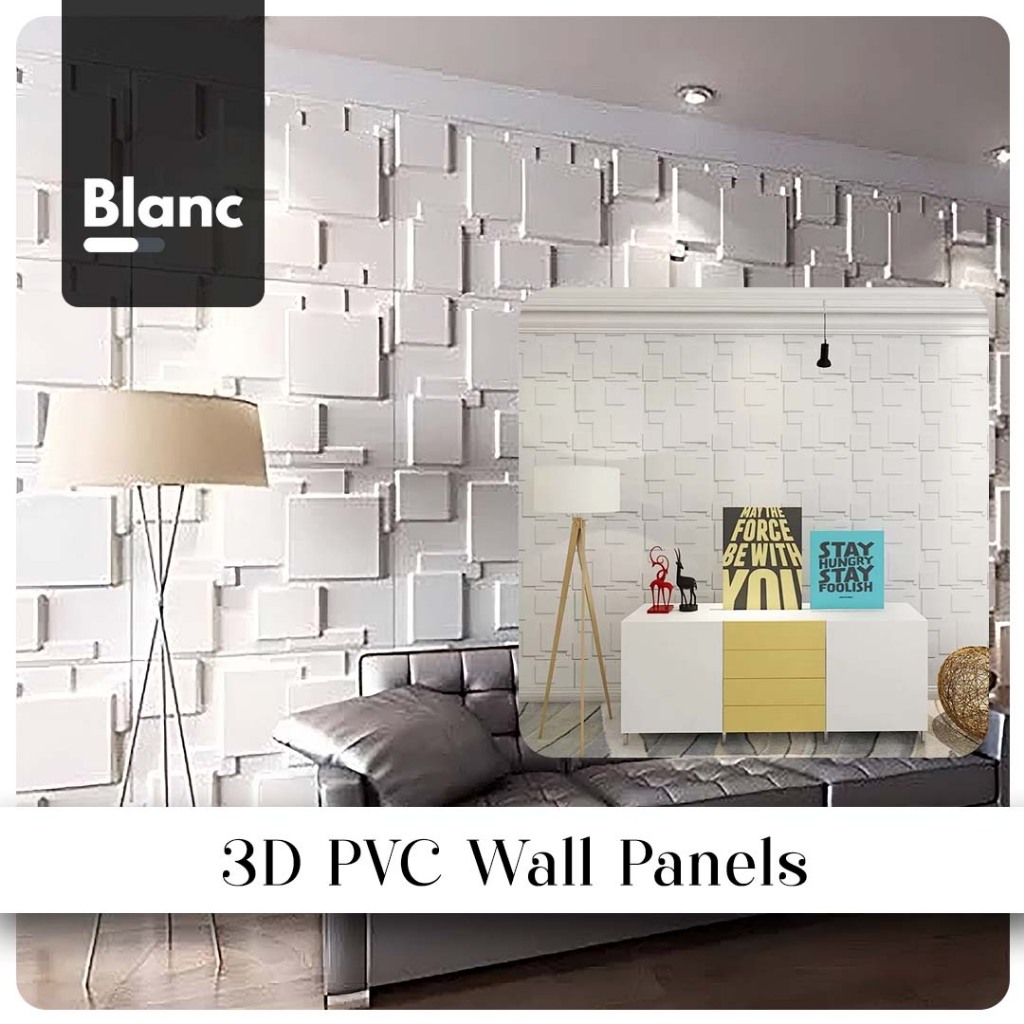 Arko 50*50cm 3D PVC Wall Panels, Best Quality, Hotel Grade, Waterproof ...