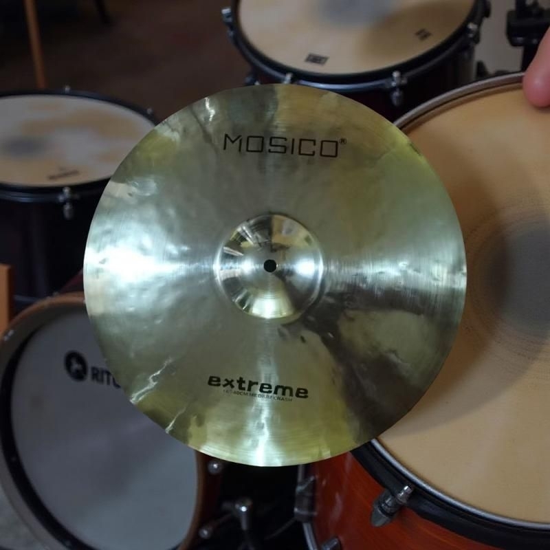 MOSICO EXTREME CRASH 16 CYMBALS B20 CAST BRONZE by ARBOREA | Shopee ...