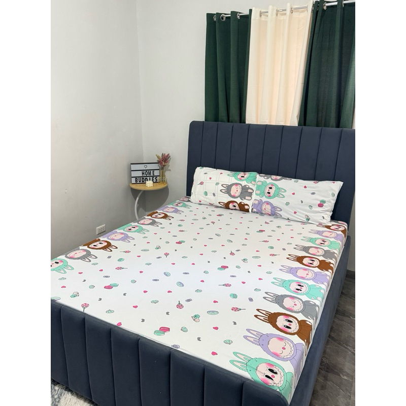 LABUBU & ROYAL MOLLY COLLECTION NO LUKOT SPANDEX BEDSHEET SET (FULLY ...