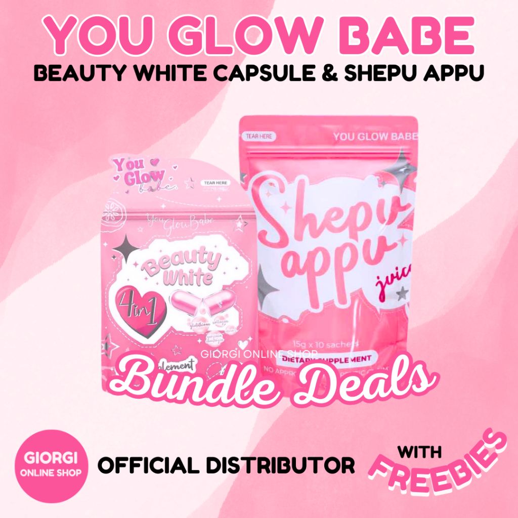 You Glow Babe Shepu appu Juice Drink | Beauty White Capsule | BUNDLE ...