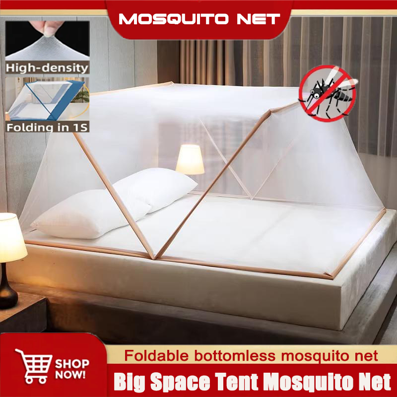 Foldable Mosquito Net isolate mosquitoes insects Portable Mosquito Net ...