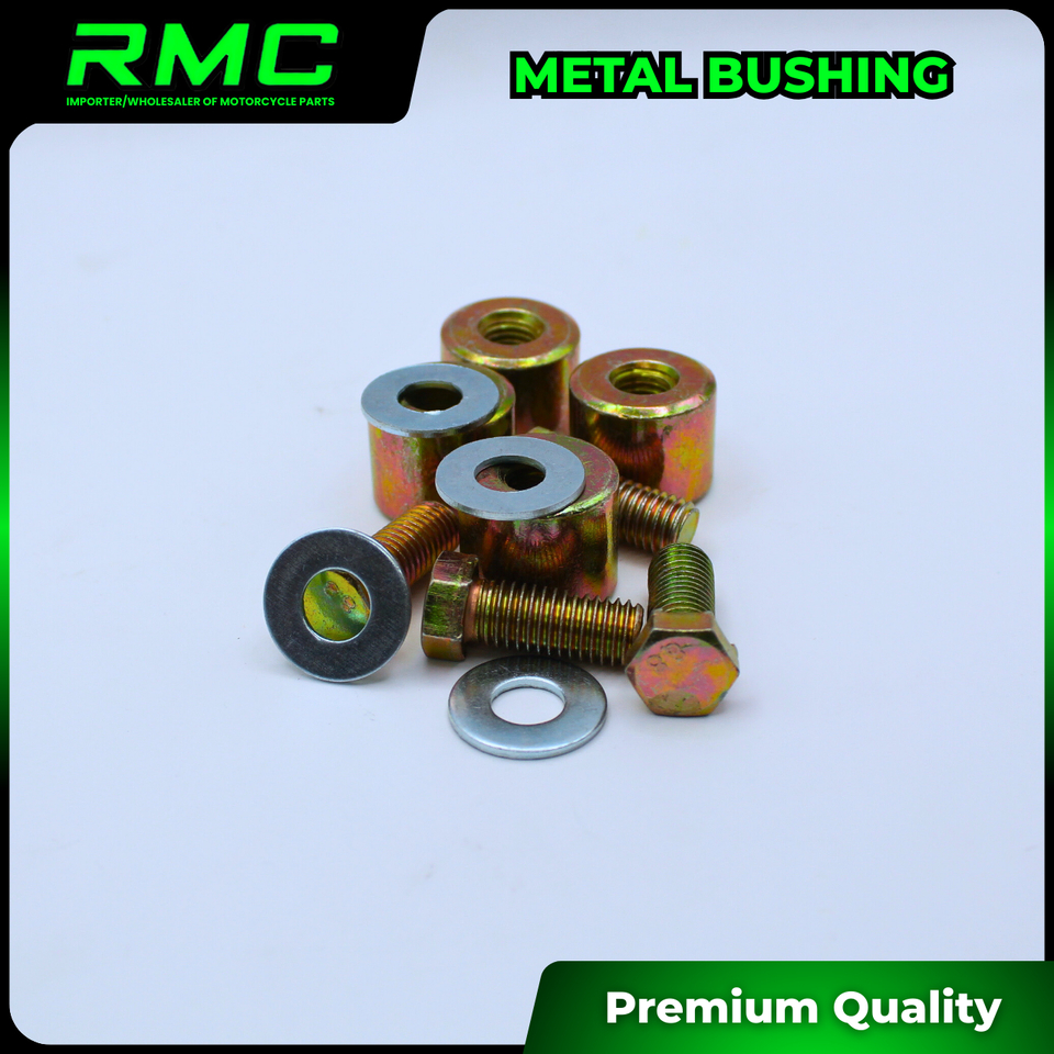 RMC METAL BUSHING FOR MOTORCYCLE (1 SET) | Shopee Philippines